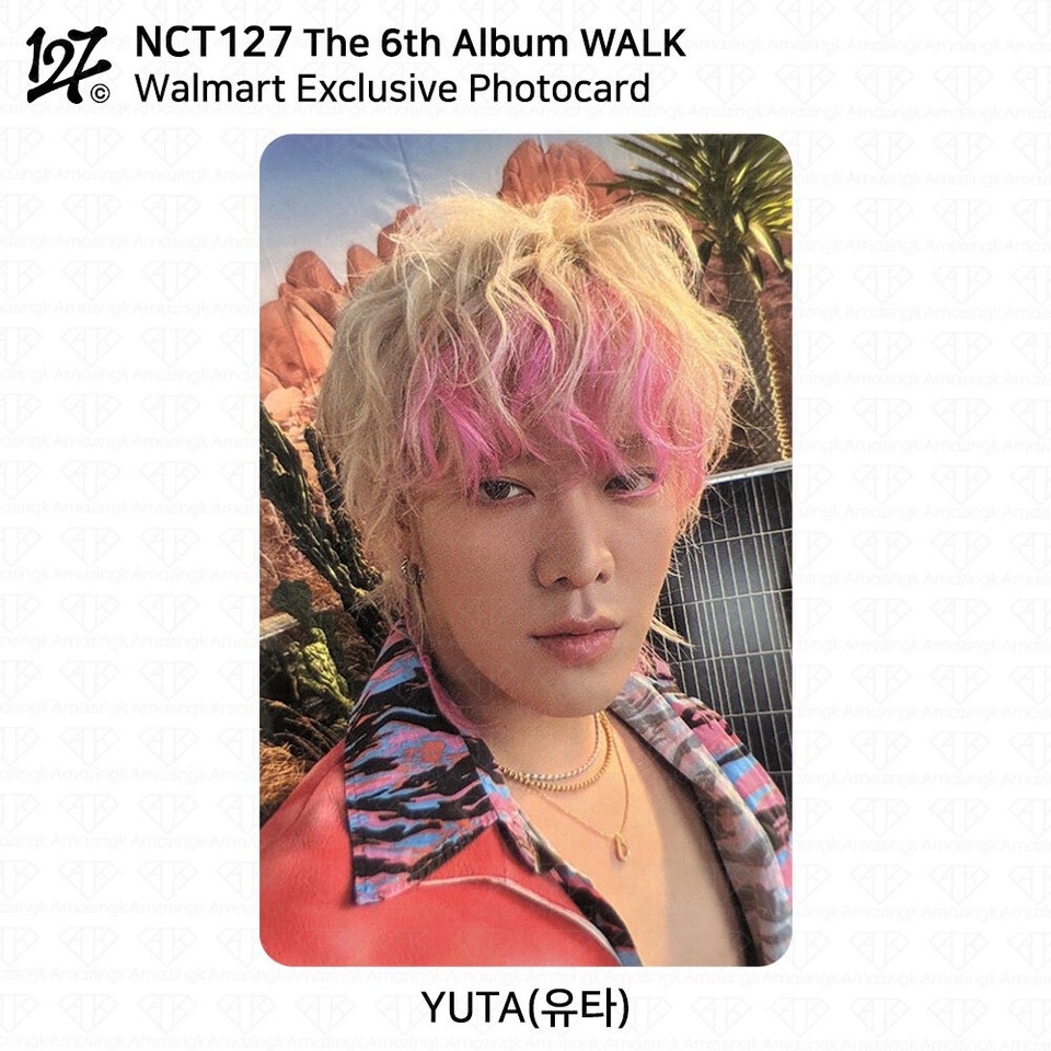 NCT127 The 6th Album WALK Exclusive Photocard SMtown Global Walmart KPOP | eBay