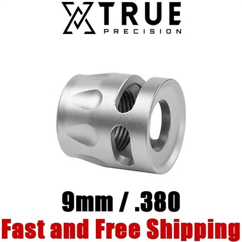True Precision 9mm/380 Micro Comp Pistol Compensator - 1/2x28 ...