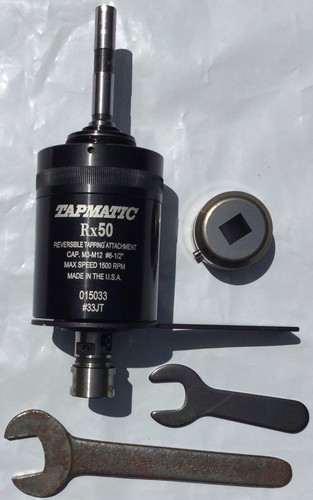 Tapmatic RX50 #6-1/2” Reversible Tapping Attachment Head USA 1500rpm ...