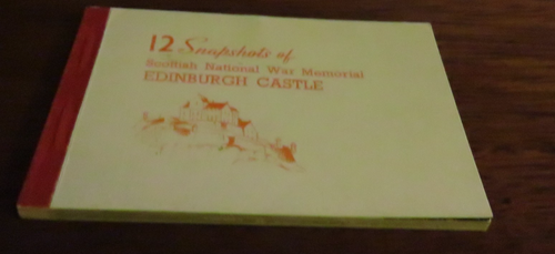 12 Miniature Snapshots Scottish National War Memorial Edinburgh Castle ...