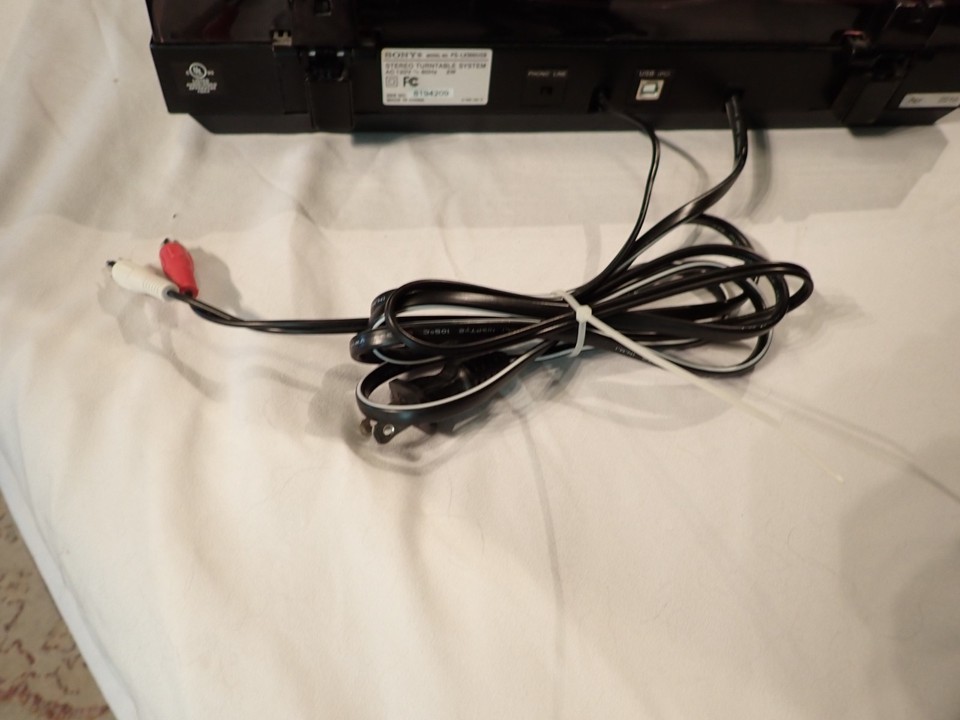Sony PS-LX300USB Stereo Turntable System - Record Player Works but ...
