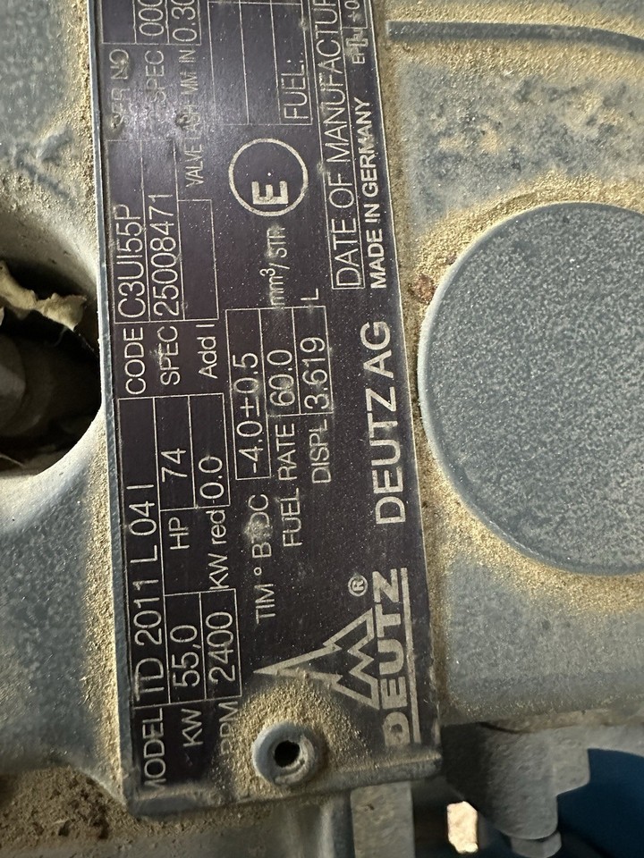 Deutz D2011 L04I Diesel Engine, Complete, Genie Z-80/60 | eBay
