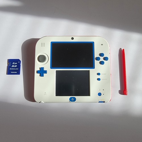 Nintendo 2DS Handheld Gaming System - White/Blue/Red *Factory Reset* | eBay