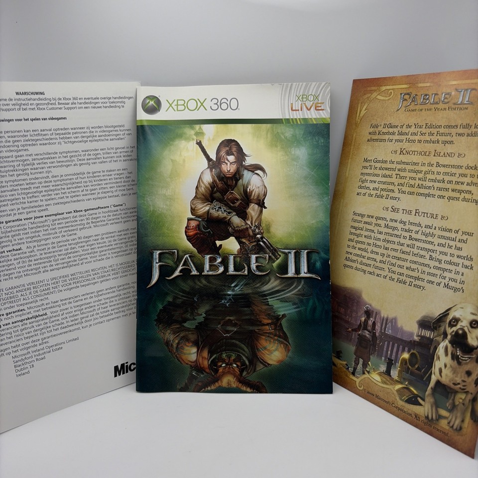 Fable 2 GOTY Edition - Microsoft Xbox 360 Action Role Playing Video ...