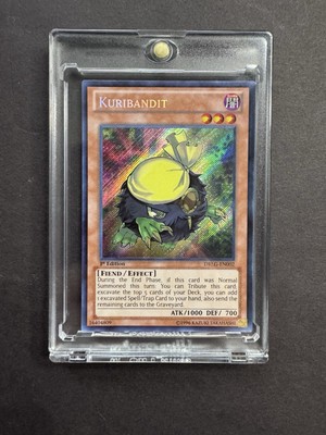 KURIBANDIT 1ST EDITION SECRET RARE DRLG-EN002 YUGIOH | eBay
