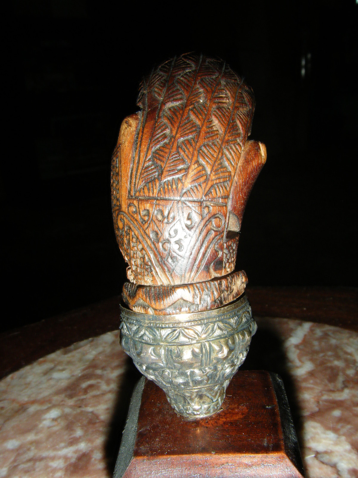 Antique keris handle from Sumatra, Palembang, punukan, kris, kriss ...