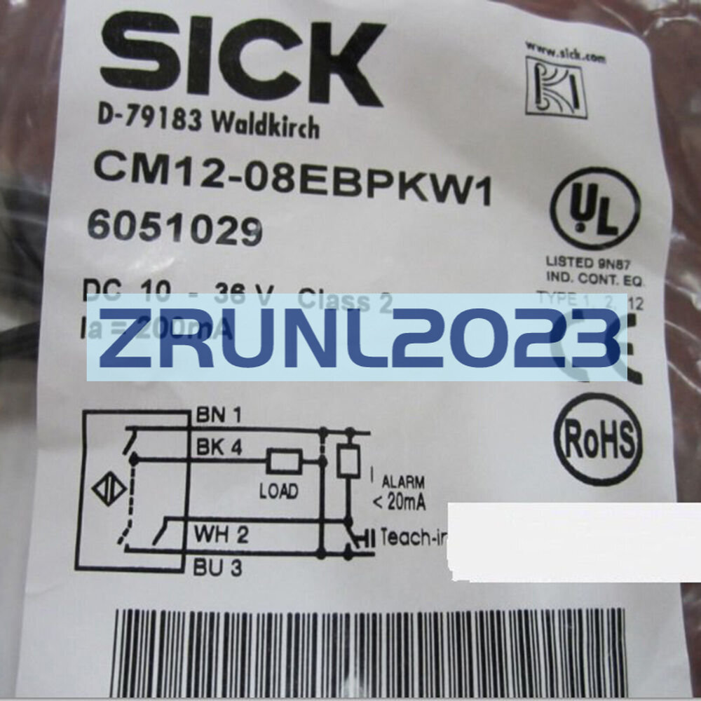 1pc SICK Cm12-08ebp-kw1 Proximity Switch Spot Stocks for sale online | eBay
