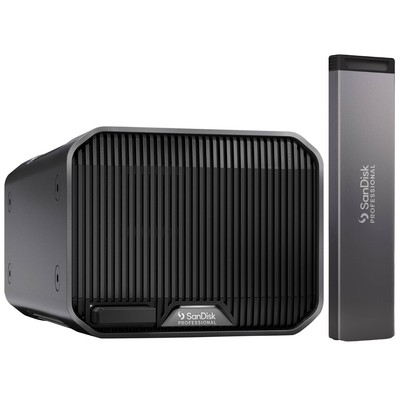 SanDisk Professional 16TB G RAID Mirror 2 Bay RAID Array w PRO BLADE ...