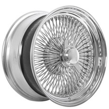 Player Wire Wheel 17" or 18" X 8" Display 100 Spoke S/lace Chrome for ...