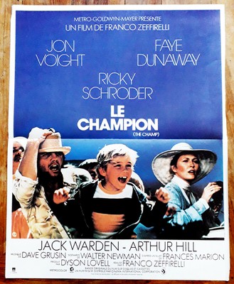 Le champion - ZEFFIRELLI / DUNAWAY / VOIGHT - Affiche Cinéma (40x60) | eBay