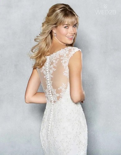 Never Worn (except trying on one) Wed2Be ‘Melissa’ Wedding Dress. With ...