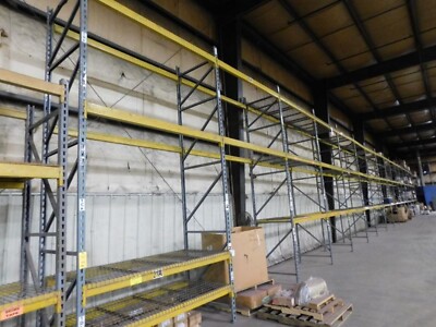 16 sections of keystone pallet rack | eBay