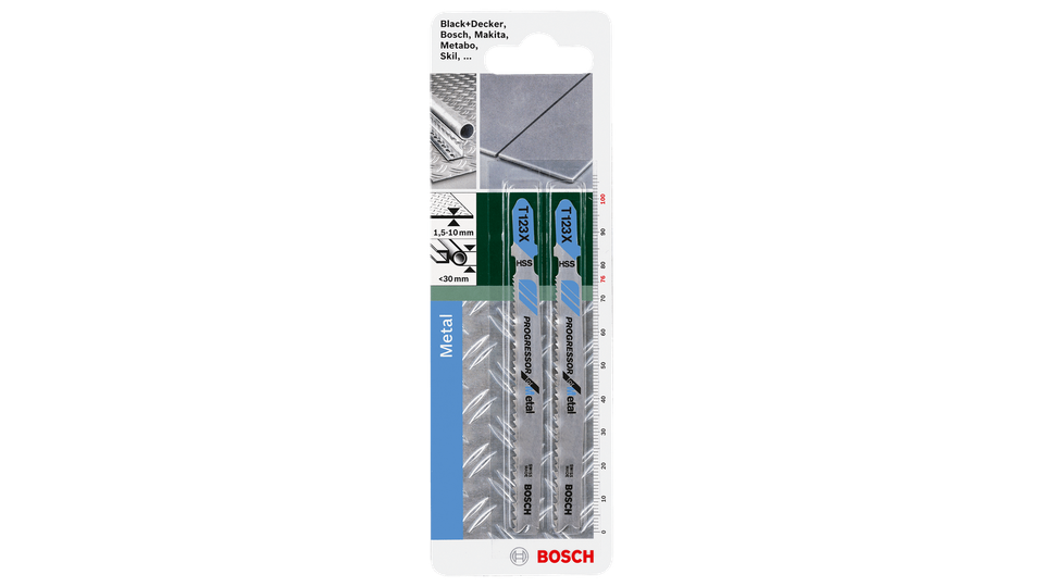 New Genuine Bosch 2609256735 Jigsaw blade HSS, T 123 XF Sawing | eBay