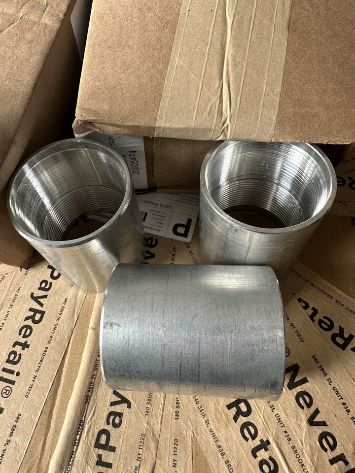 ( Lot Of 3 ). 2.5″ SDR TRUE Reverse Thread – Aluminum Coupler | eBay