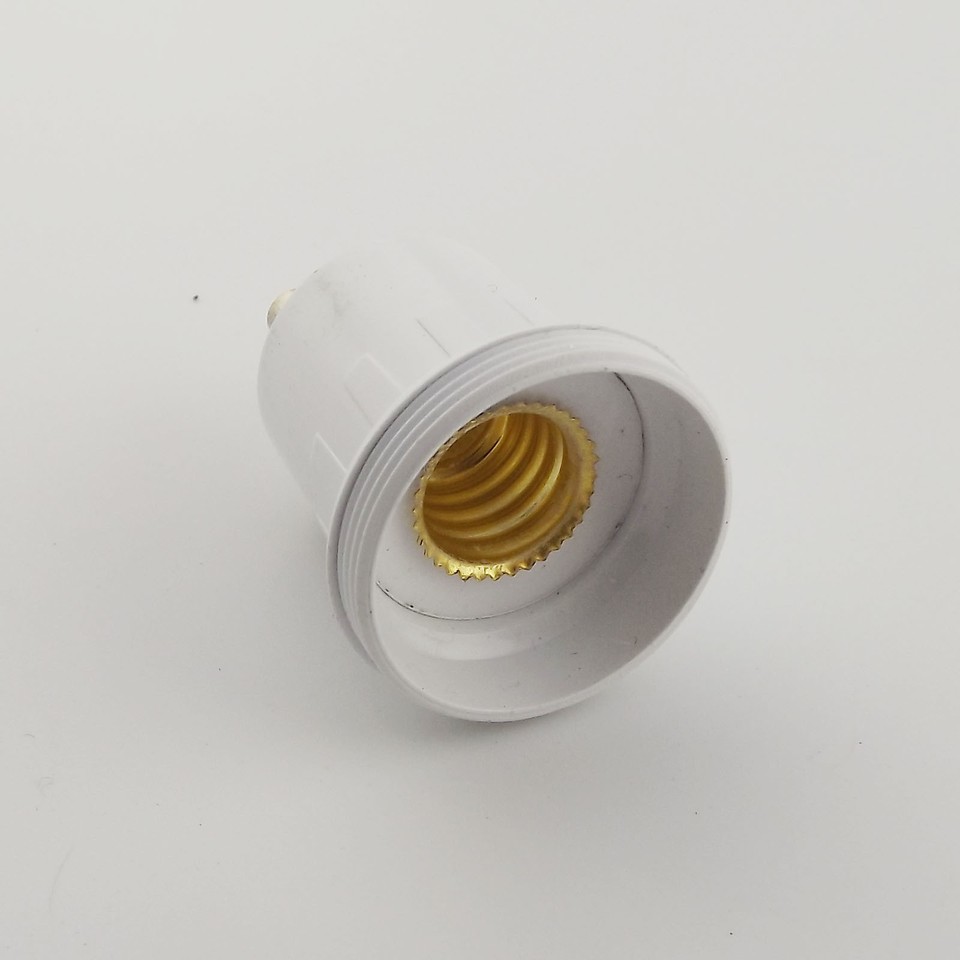 10x GU10 to E12 Screw Thread LED Light Bulb Lamp Socket Adapter ...