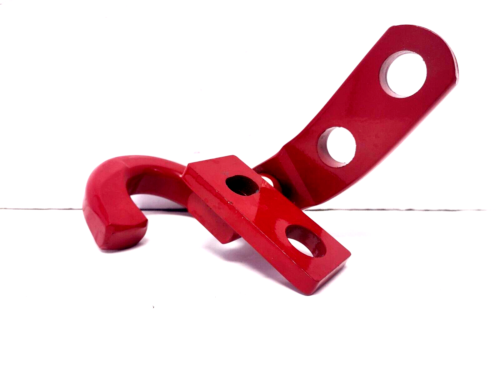 2018-2022 JEEP WRANGLER JL RUBICON REAR BUMPER RED TOW HOOK OEM ...