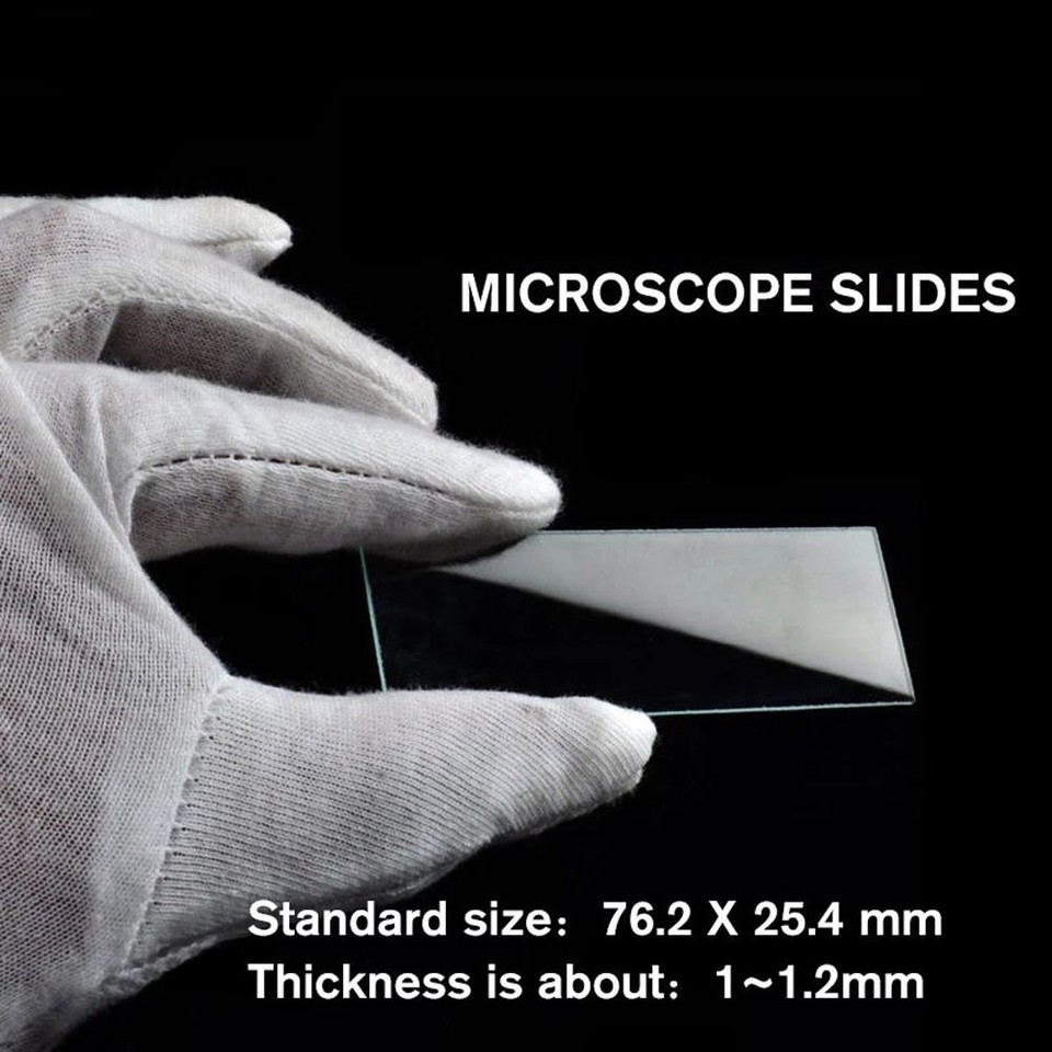 Premium Microscope Glass Slide Slip Square Cover Glass For Optical ...