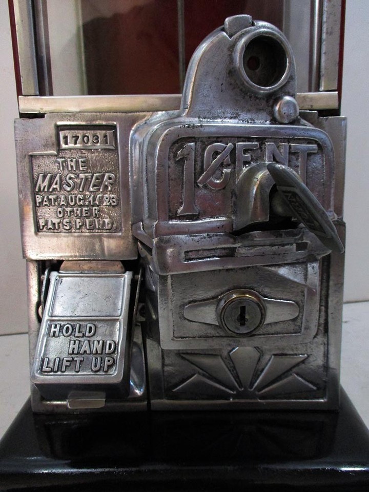 Masters Penny Operated Candy/Peanut Machine circa 1930's | eBay