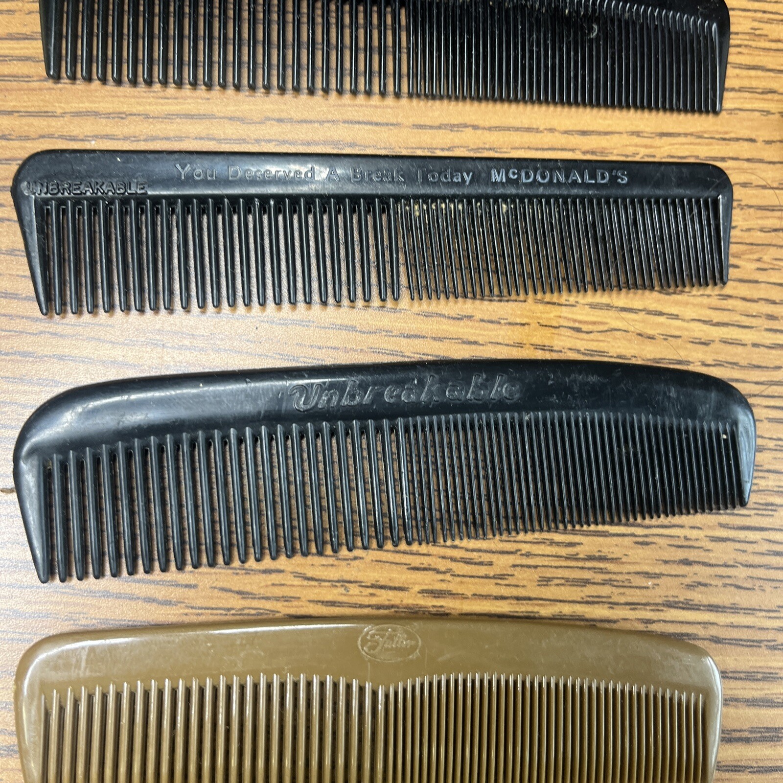 Vintage 1950’s MCM Barber Comb Color Lot Dupont, Fuller, Goody (39 ...