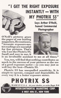1939 Photrix SS Exposure Meter: Right Exposure Vintage Print Ad | eBay