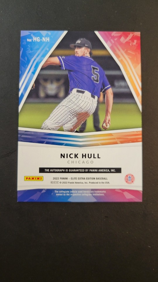 2022 Panini Elite Extra Edition Baseball Nick Hull Hidden Gems Auto ...
