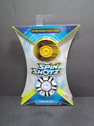 Hot Wheels Spin Shotz Stunting Pack Hyper Speed Track Discs Box | eBay