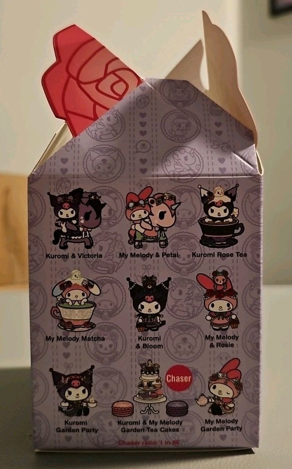 Tokidoki x Kuromi My Melody Garden Tea Party Open Blind Box: Kuromi ...