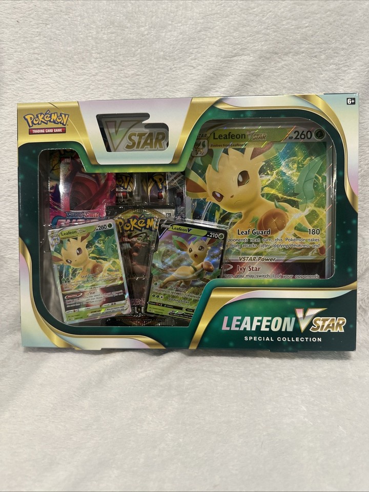 POKEMON TCG GLACEON & LEAFEON V STAR Special Collection Boxes - Brand ...