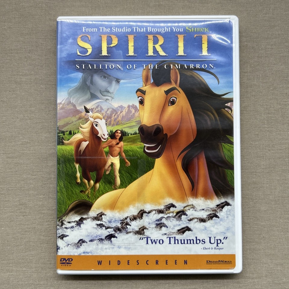 Spirit: Stallion Of The Cimarron (1) (DVD 2002) W/ Insert Equestrian ...