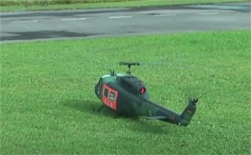 800 UH-1D ARF SAR RC Helicopter Fuselage 800 Size UH1D SM2.0 German ...