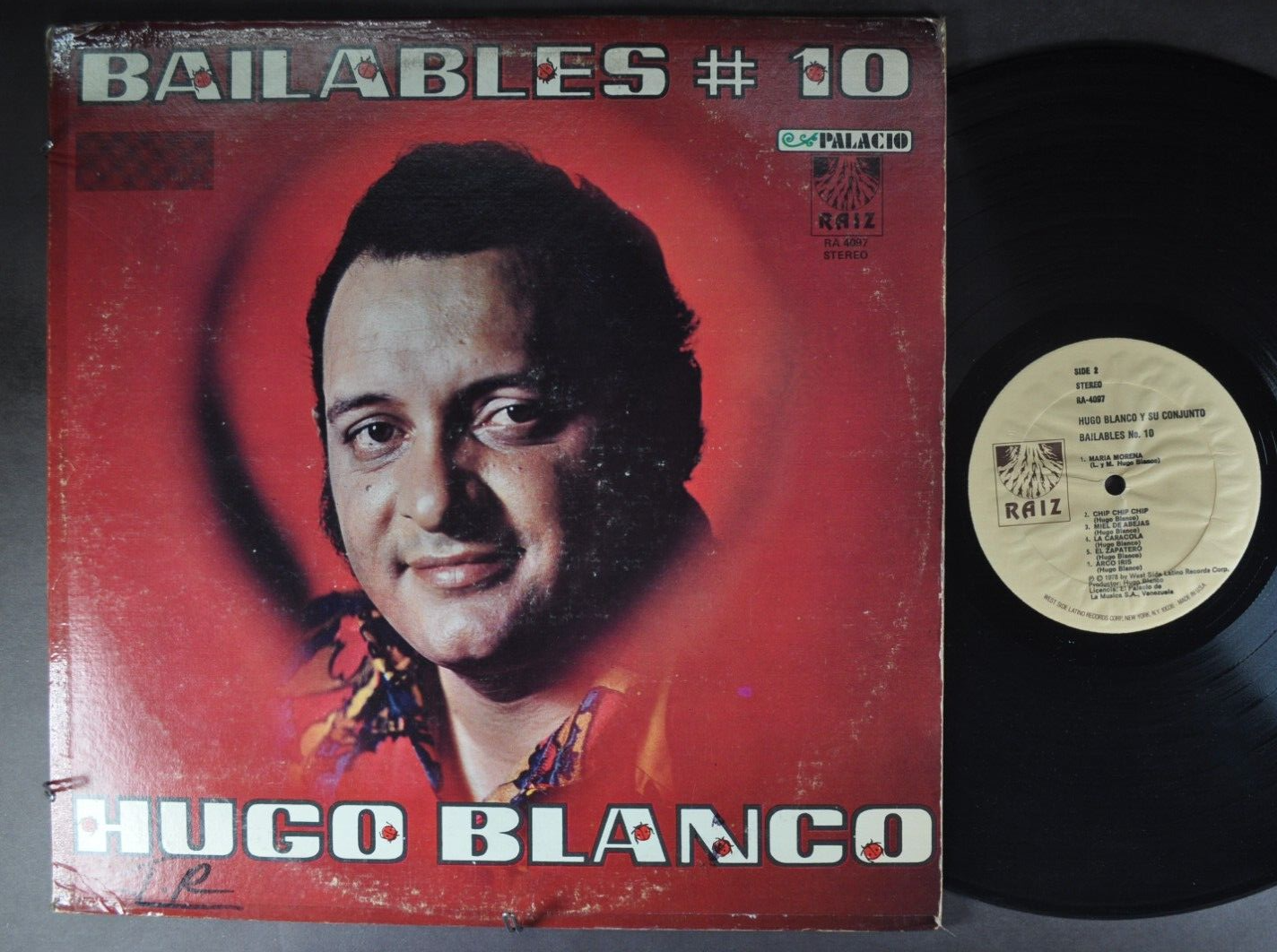 HUGO BLANCO Y SU CONJUNTO Bailables No. 10 LATIN LP RAIZ | eBay