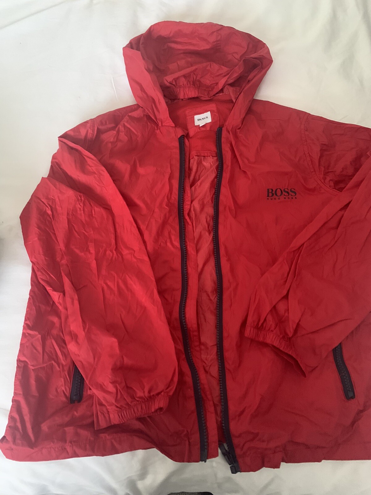 Hugo Boss Lightweight Jacket Red XS | eBay
