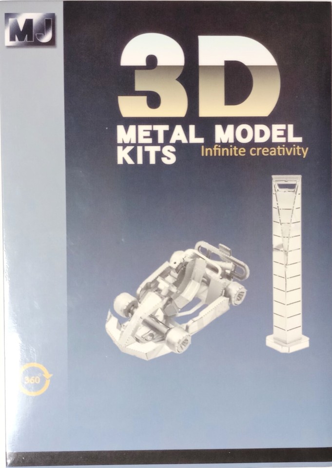 MJ Metal 3D model kits set DIY Puzzle The Destroyer (#3) | eBay