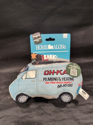 Bark Box Home Alone Oh-Kay Van Dog Toy Plush Chew Toy | eBay