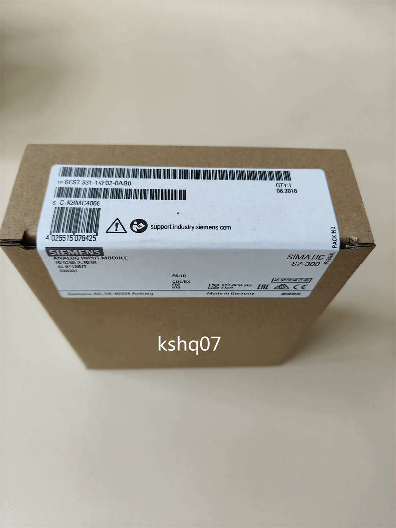 Siemens S7-300 Analog Input Module 6ES7331-1KF02-0AB0 6ES7 331-1KF02 ...