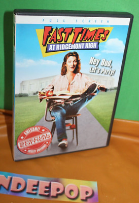 Fast Times At Ridgemont High Full Screen DVD Movie | eBay
