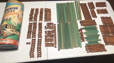 American Logs By Halsam, Senior Size 3/4”, Set No. 835, 227 Out Of 314 ...