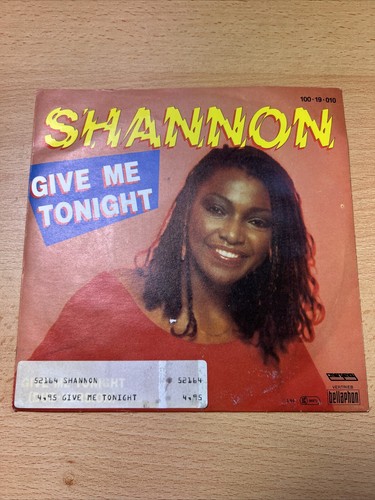 Shannon -Give Me Tonight D-1984 Emergency Records 100-19-010 | eBay.de