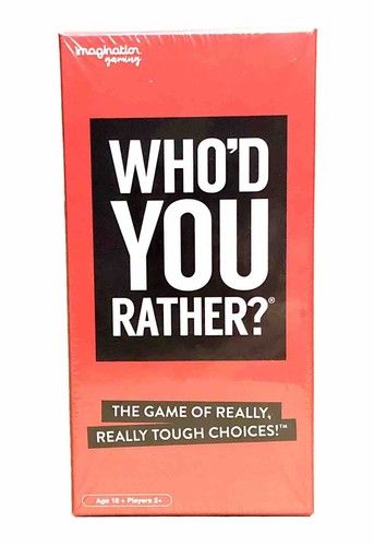 Who’d You Rather?: The Game Of Really, Really Hard Choices Brand New ...