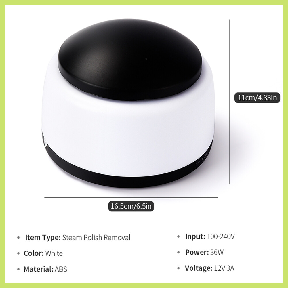 Gel Nail Polish Steam Off Remover Machine Nail Art Gel Removal Steamer ...