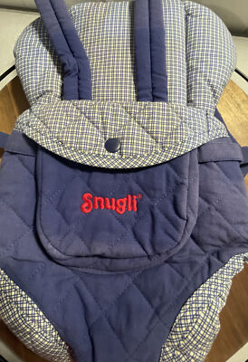 Evenflo Snugli Comfort Soft Baby Carrier Navy Blue & mesh 7-23 lbs ...