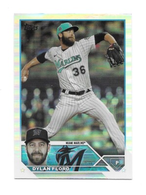 2023 Topps Update Series DYLAN FLORO Rainbow Foil -MIAMI MARLINS- #US92 ...