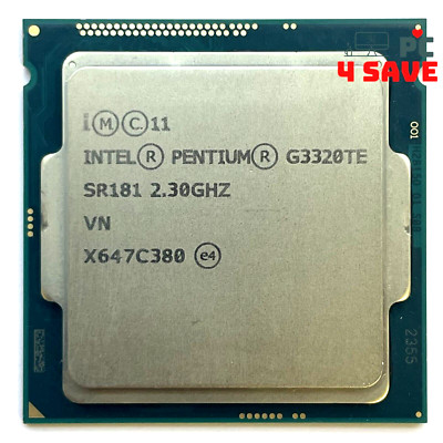 4th Gen Intel Pentium G3320TE 2.30GHz 2-Core LGA1150 3MB Desktop CPU ...