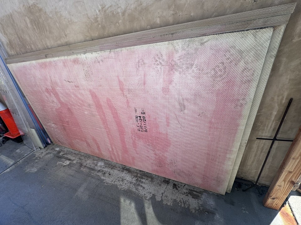 Bullet Proof Level 4 Ballistic Bullet Board Panels 4x8 Sheet Bullet ...