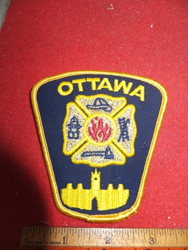 Patch - Fire Dept - Ottawa, Ont - Canada Ver#2 | eBay