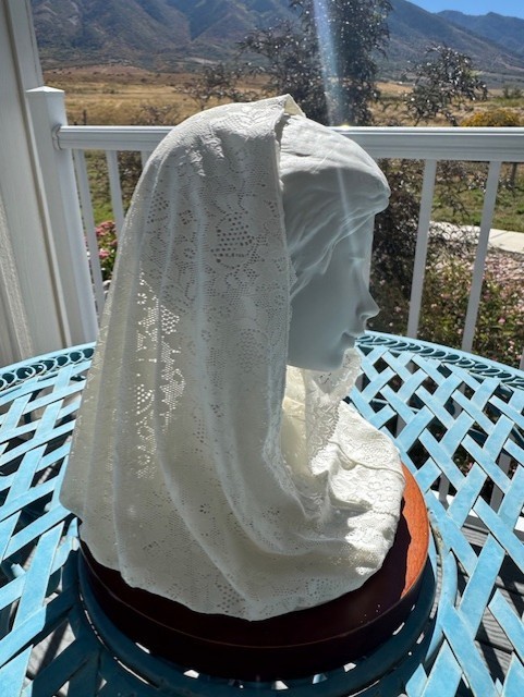 LLADRO "SMALL BUST WITH VEIL" #1539 FIGURINE: VERY RARE NO BOX ...