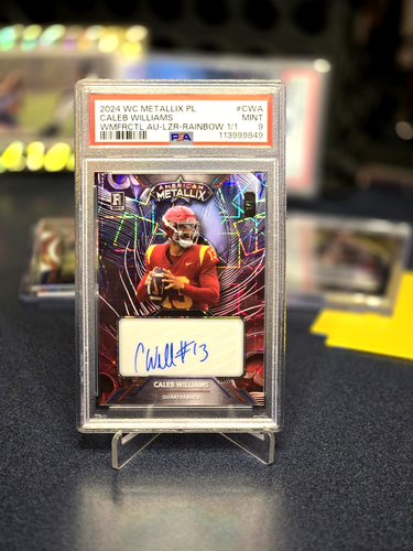 2024 Wild Card American Metallix - CALEB WILLIAMS - 1/1 Rookie Auto ...