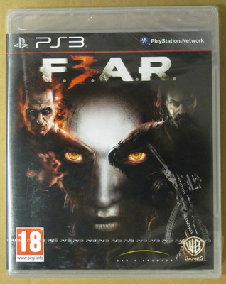 F3ar Fear 3 Playstation PS3 edizione italiana prima stampa NUOVO ...