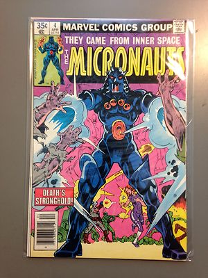 MICRONAUTS #4 VF/NM (1979) Marvel Comics Baron Karza Michael Golden! | eBay