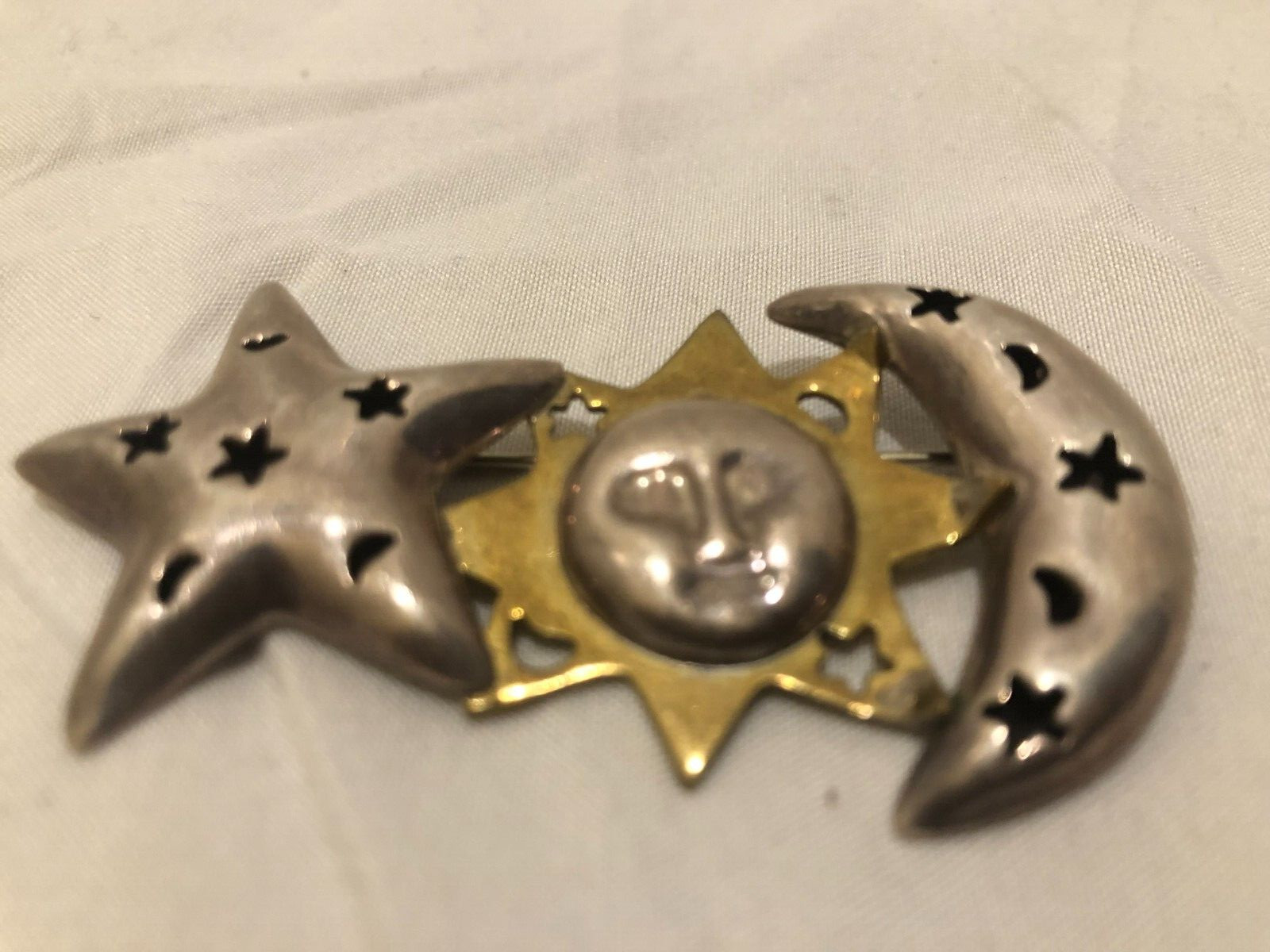 Sterling Silver Star Sun Moon Power Sign Empowerment … - Gem